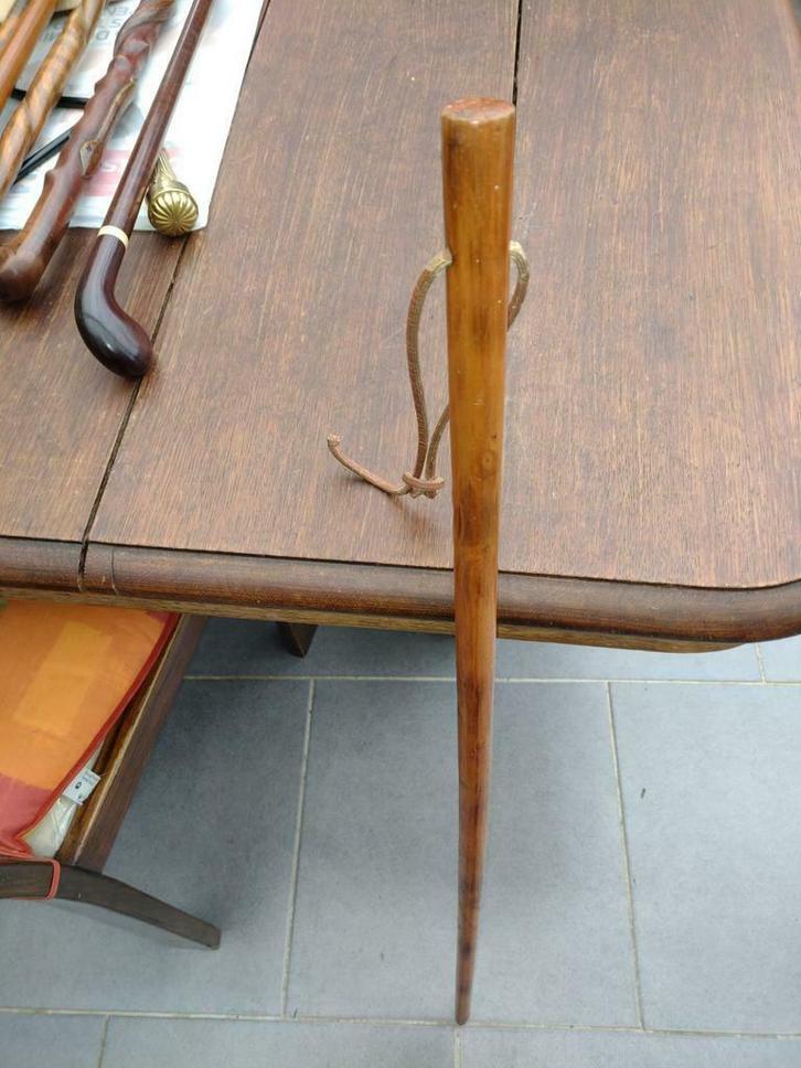 ② Bâton de marche en bois solide ou de défense — Bâtons de marche ...