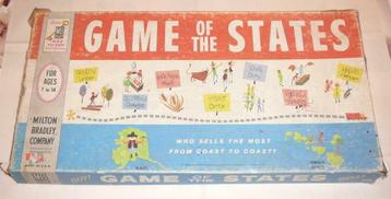 ② Oud bordspel "Game Of The States" — Overige Verzamelen — 2dehands