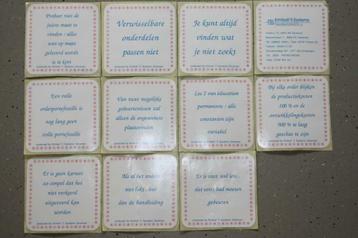 ② Leuk lot Stickers Zogenaamde tegeltjes - Kimball Ti Systems ...