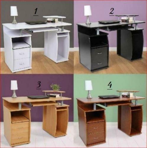 ② Praktische Computertafel / Bureau Met Laden / Kast 2020-4 — Kasten ...