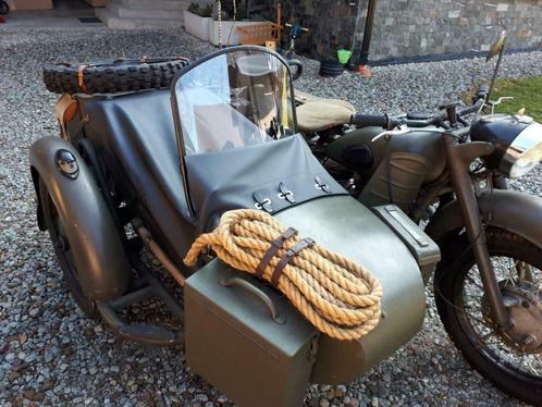 ② URAL DNEPR BMW Zijspan Windscherm Stuur Kunstleer of Canvas ...
