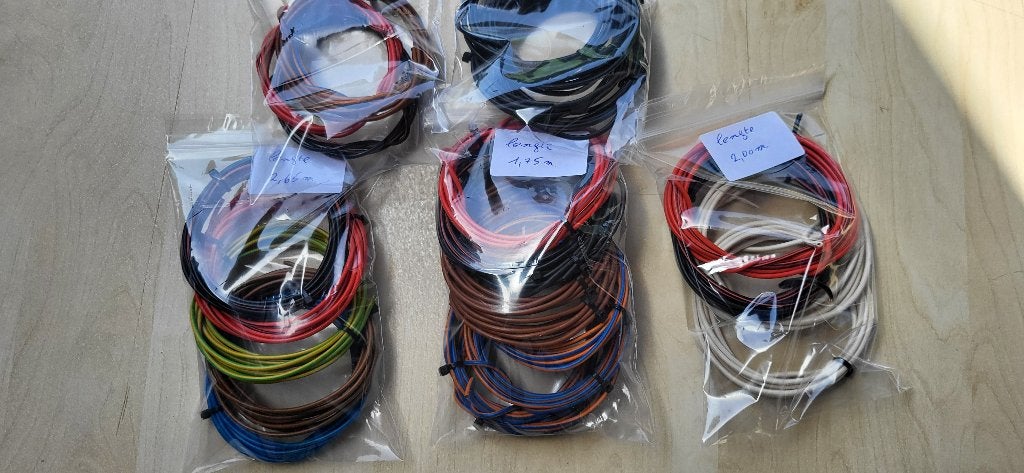 ② veel dikke voedingsdraad 0,75mm² - prijs per meter ! (m2405389358 ...