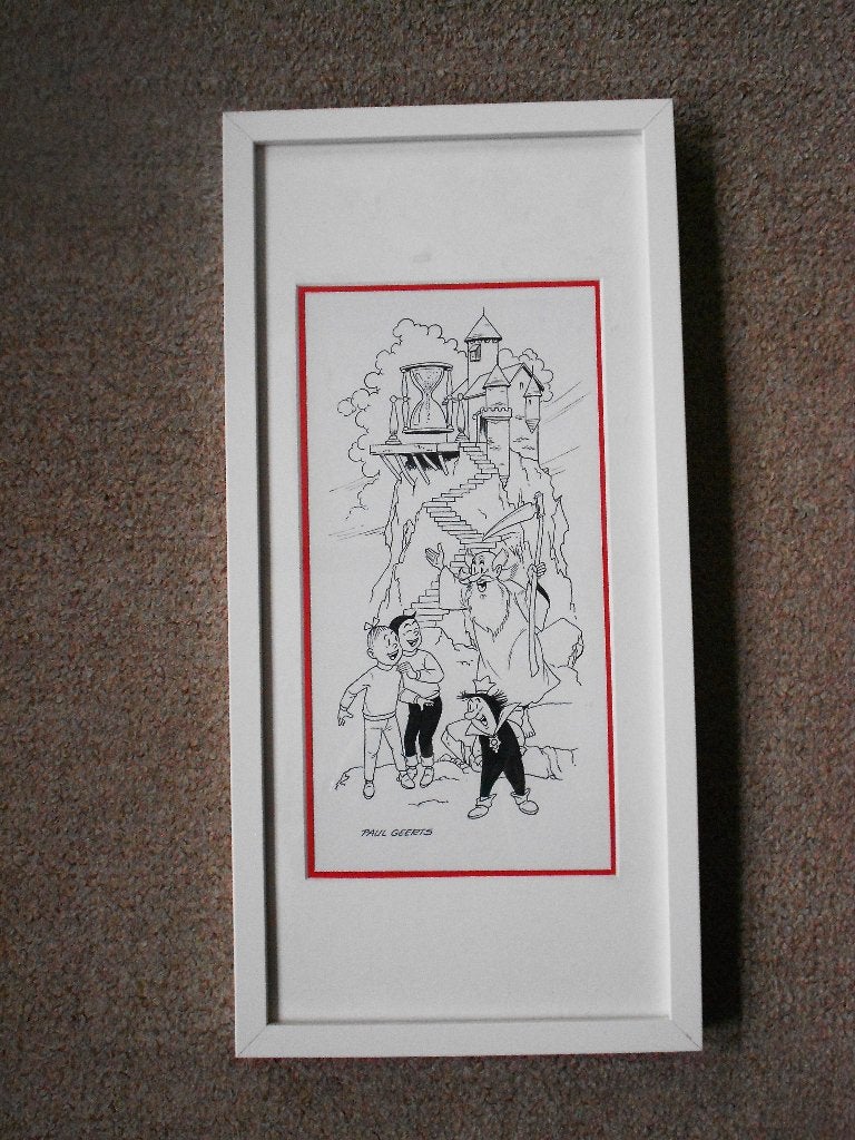 ② Suske en Wiske - Toffe Tiko - originele pentekening P Geerts — BD ...