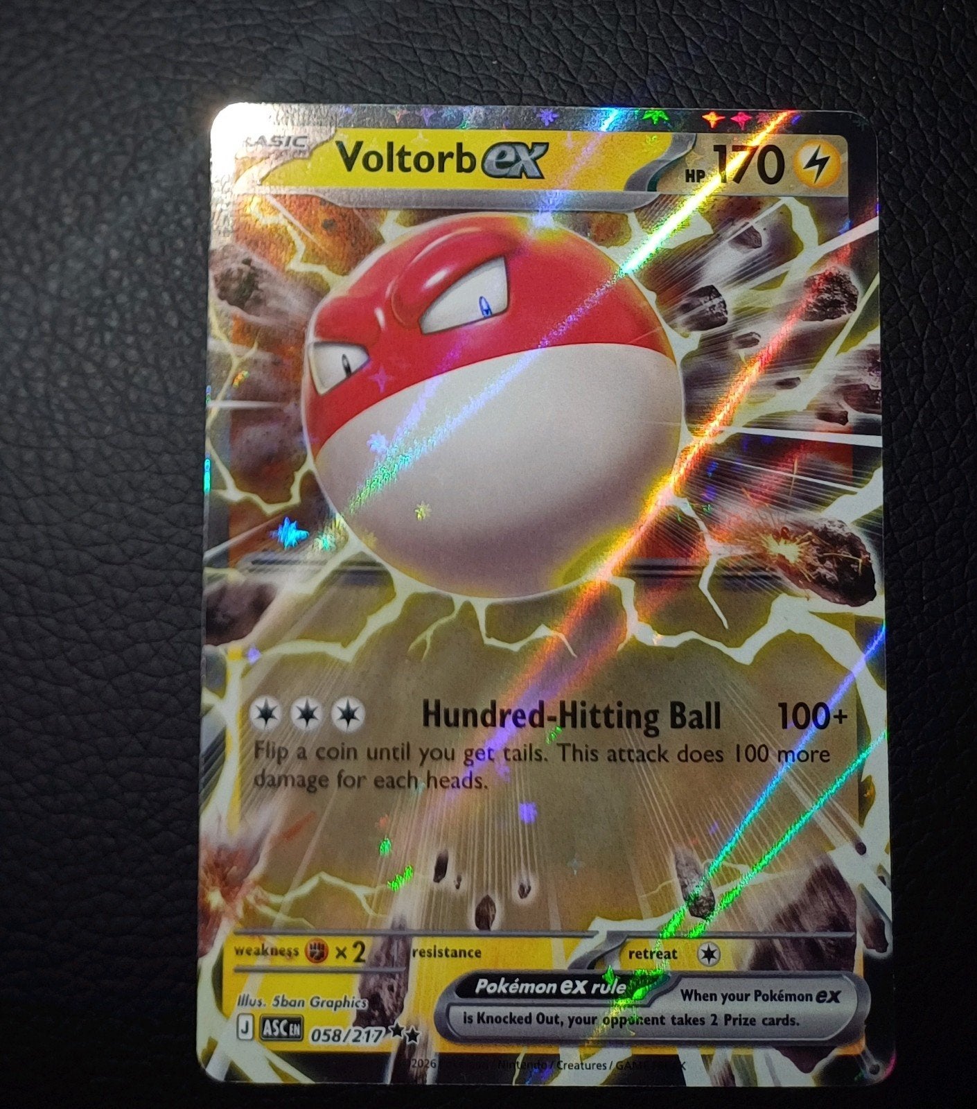 ② Modern Era: Voltorb Ex 058/217 Ascended Heroes (m2407841767) — Jeux ...
