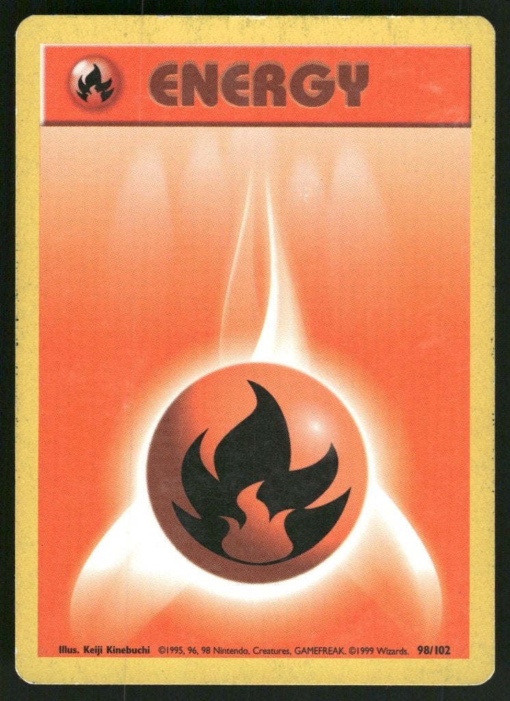② Fire Energy 98/102 - Base (Fair) (m2405001662) — Verzamelkaartspellen ...
