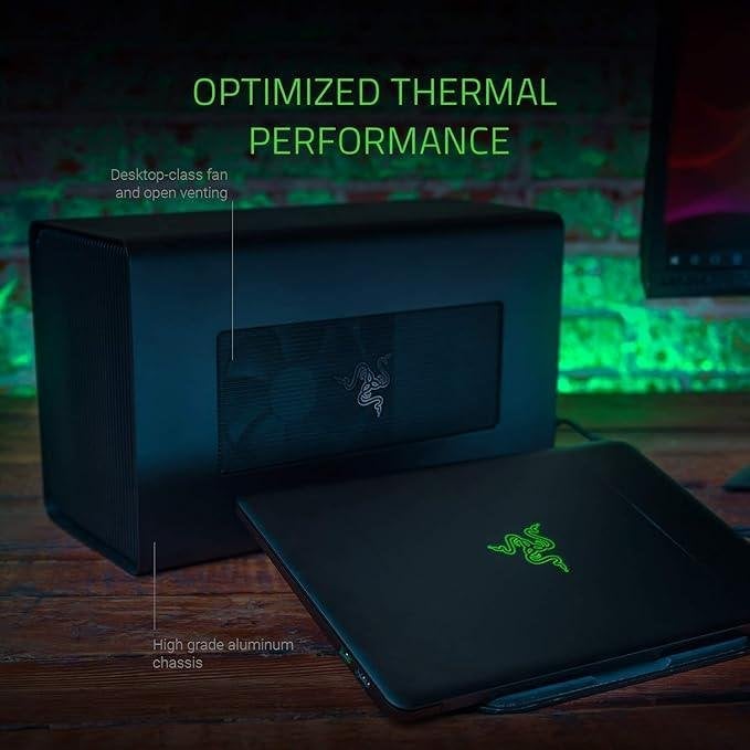 ② Razer Core X eGPU 650watt avec câble Thunderbolt 5 (m2407684979 ...