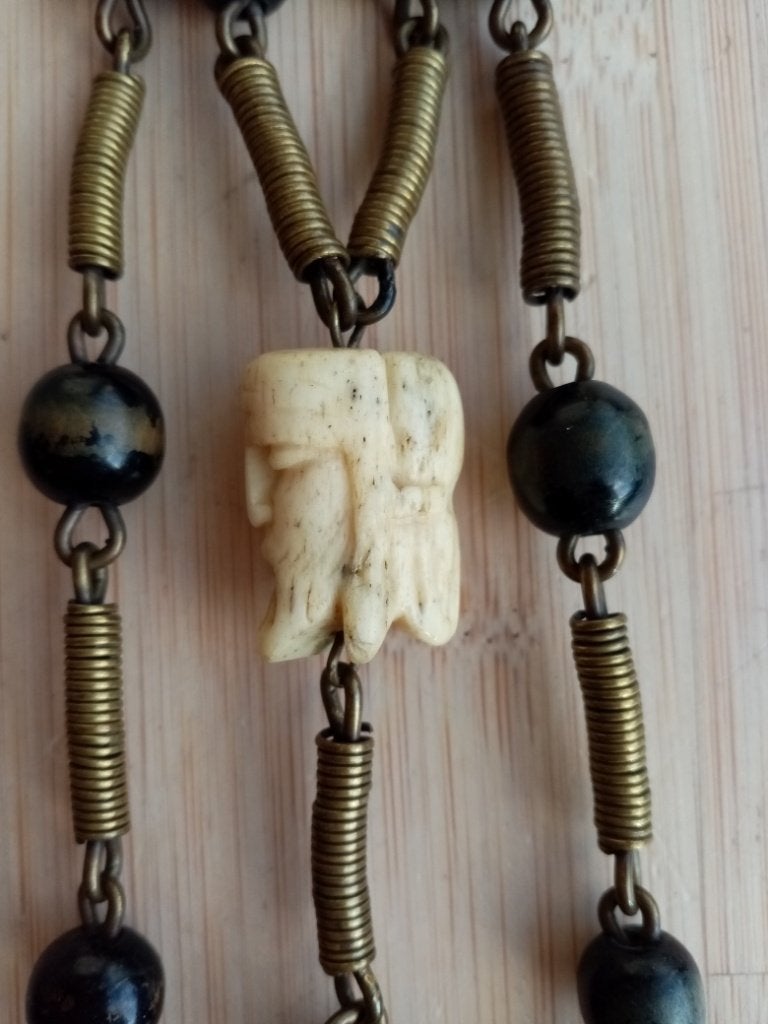 ② Paternoster corpus Christi crucifix memento mori — Antiek ...