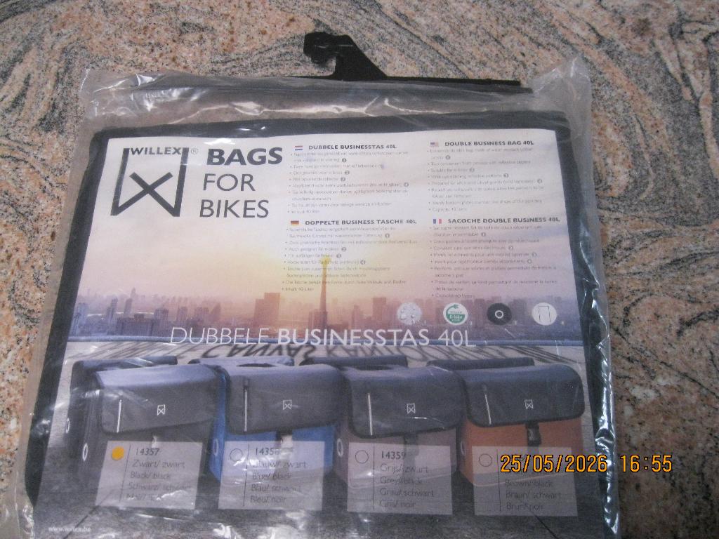 ② Dubbele fiettas WILLEX — Fietsaccessoires | Fietstassen — 2dehands