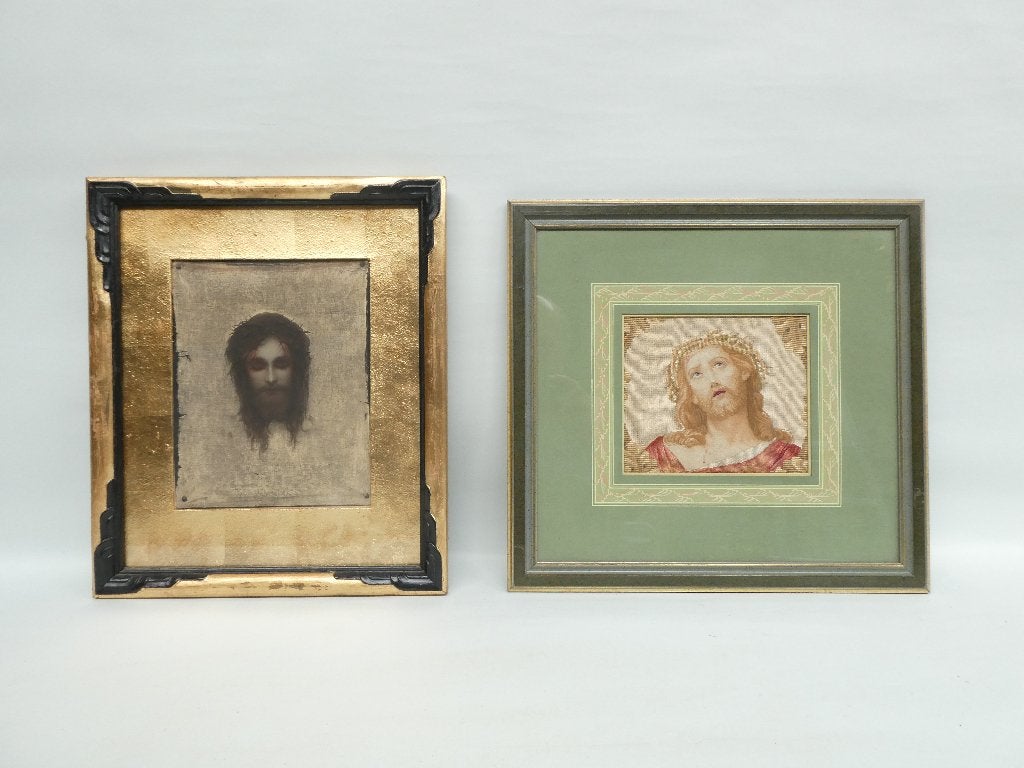 ② "Doek van Veronica" en "Christushoofd" en ander religiosa — Antiek ...