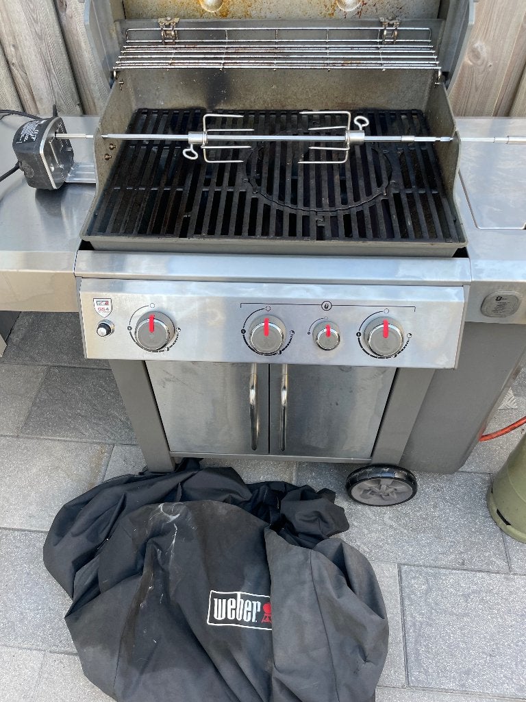 ② Weber GS4 Hicht Performanche ,met spit en smart grill hub — Barbecues ...