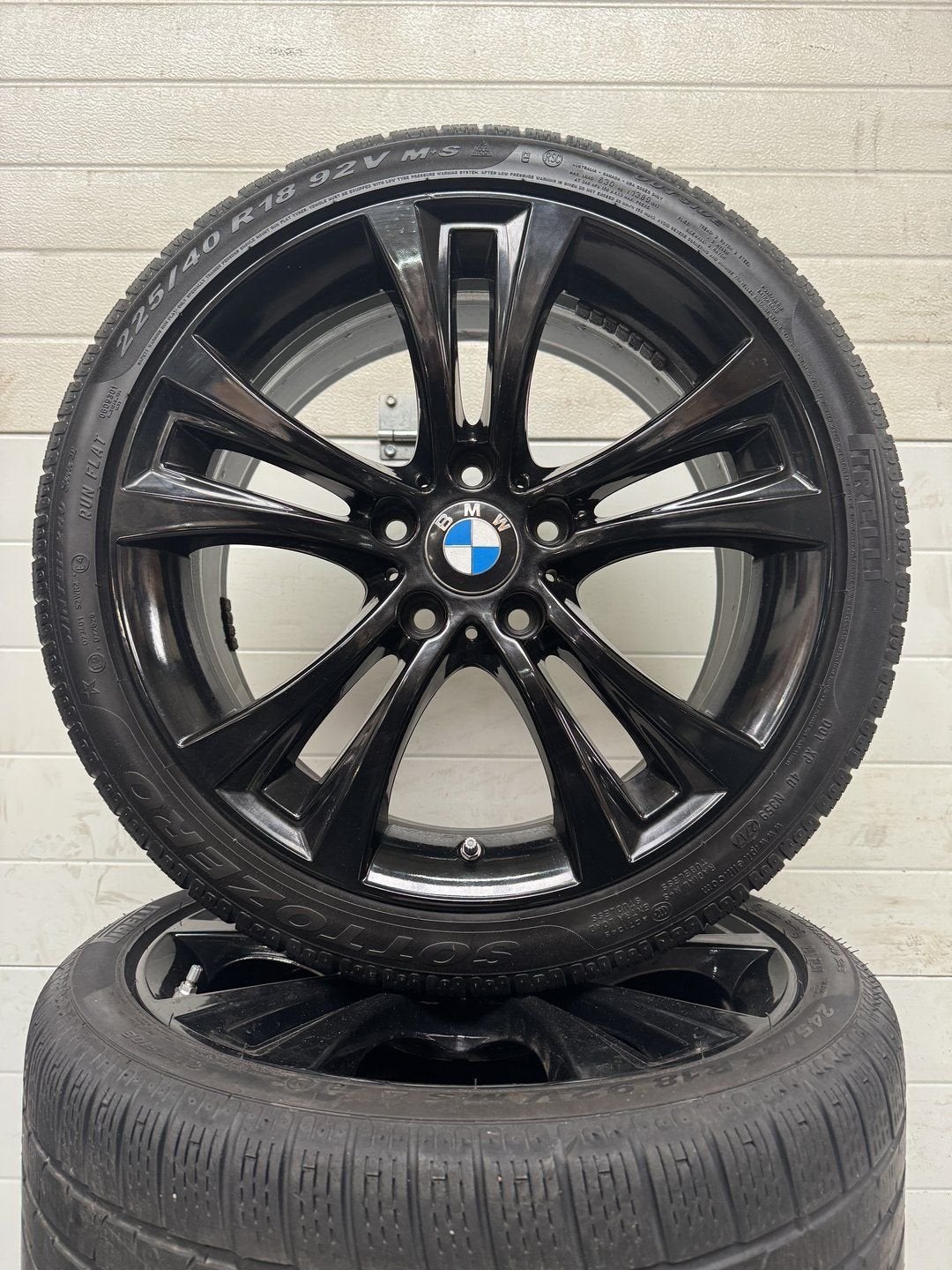 ② 18” BMW 1 SERIE F20 F21 VELGEN WINTERBANDEN ORIG RFT 384 (m2407993230 ...