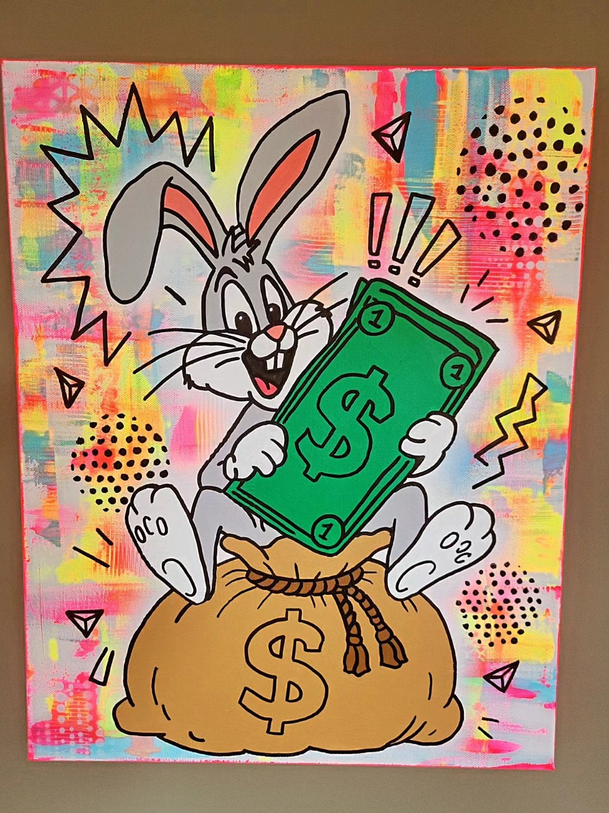 ② Living the dream - Bugs Bunny - Artwork by Melissa Stok — Kunst ...