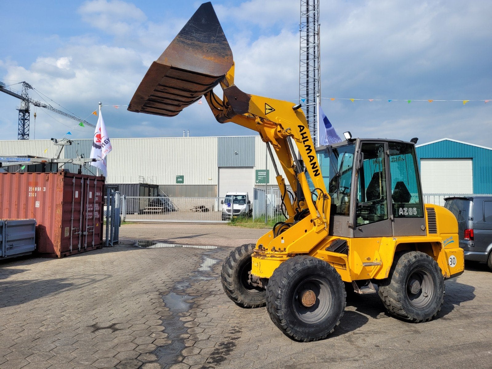 ② Ahlmann az85 loader nette shovel (m2405983598) — Machines ...