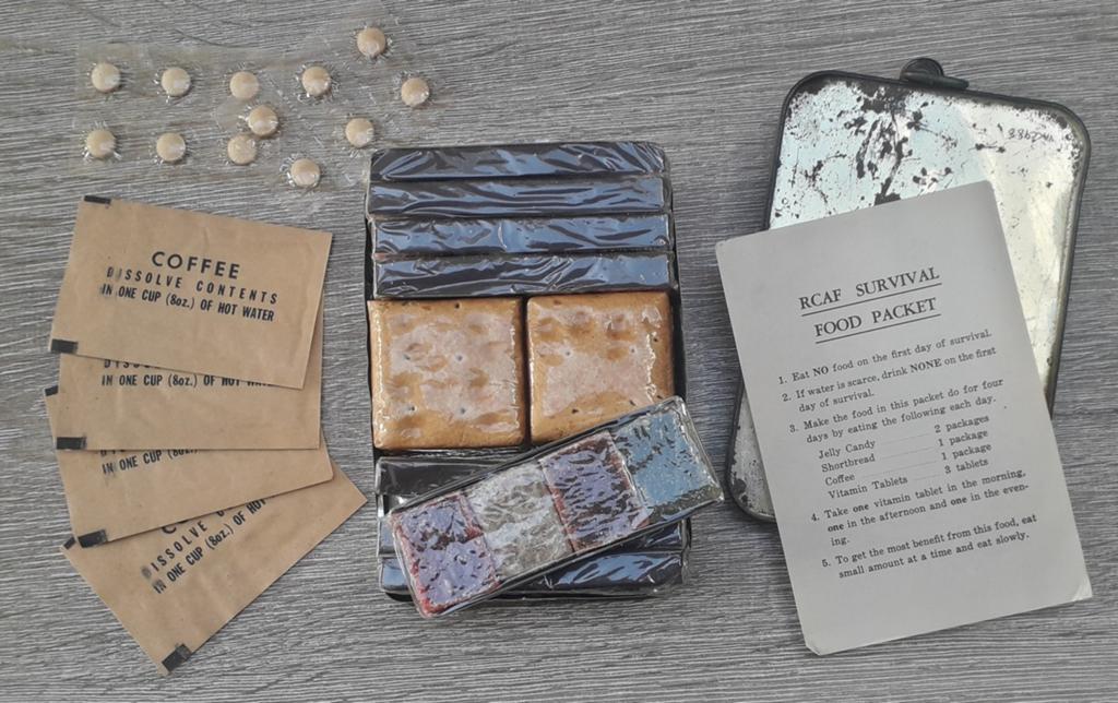 ② Ration du RCAF - Survival Pilote Aviation WW2 WWII — Militaria ...