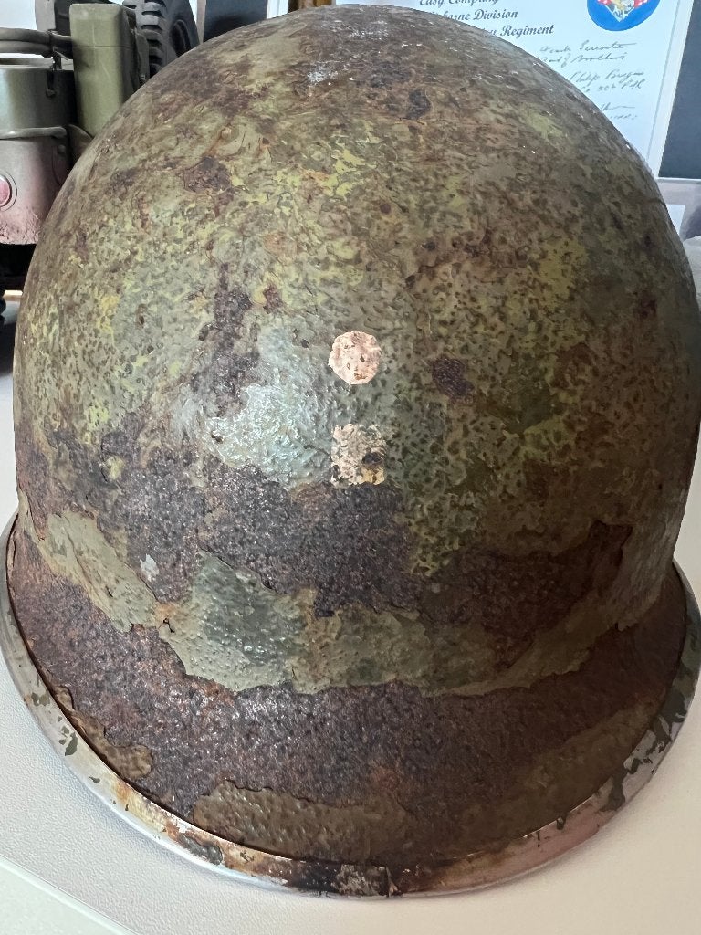 ② Casque US WW2 original Engineer 326 th 101 Bn — Objets militaires ...