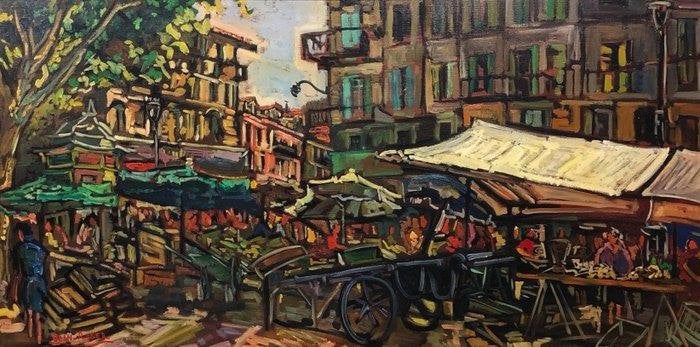 ② Jean Roger (1924-2015) - Jour de marché à Toulouse (m2405890410 ...