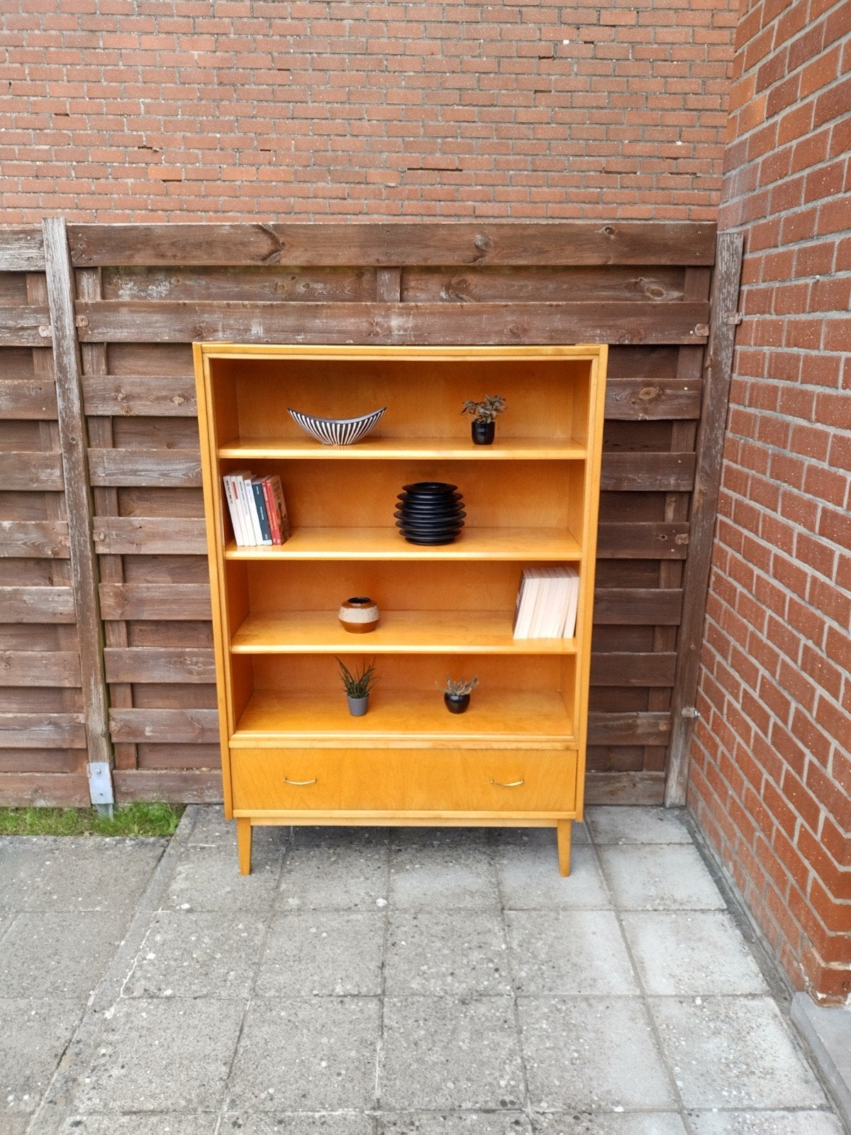 ② Buffet / Bibliothèque scandinave vintage — Armoires | Dressoirs ...