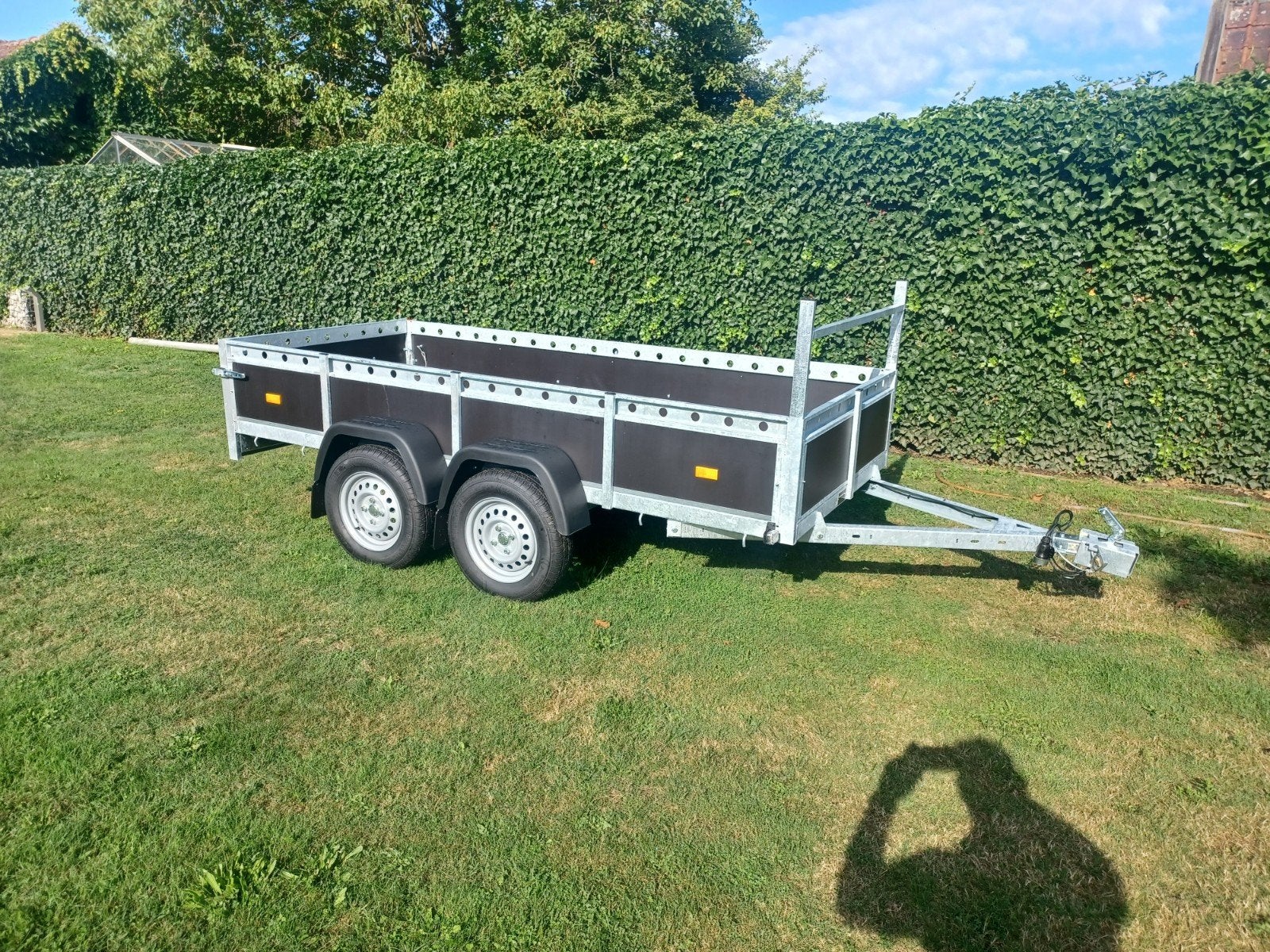 ② Nieuwe VDM bak aanhangwagen. 1.32 breed en 3 meter (m2406830410 ...