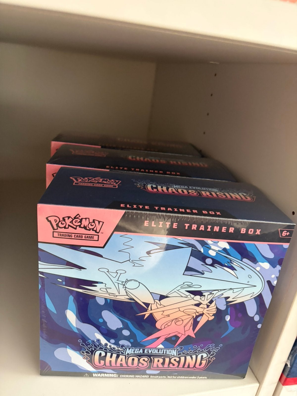 ② Pokémon TCG: Mega Evolution – Chaos Rising Elite Trainer Box — Jeux ...