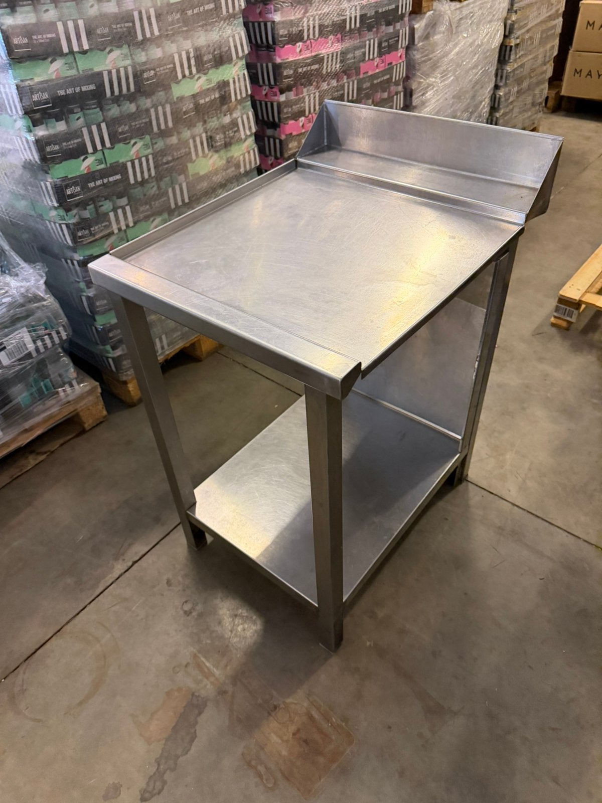 ② Professionele RVS Werktafel / Machinetafel (55x65 cm) Horeca ...