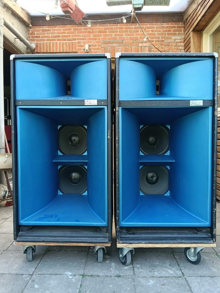 ② 2 x ESS Blue Ox full range luidsprekerkasten - US - Vintage ...