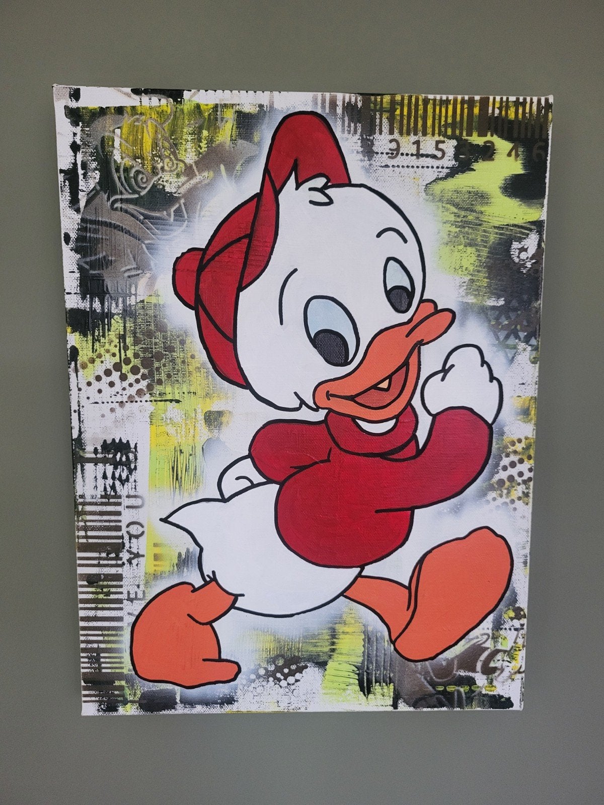 ② Say hi to Huey ! - Artwork by Melissa Stok - Disney — Kunst ...