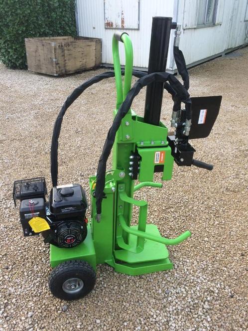 ② Fendeuse de bûches 15 tonnes avec moteur essence 6,5 cv — Fendeuses — 2ememain