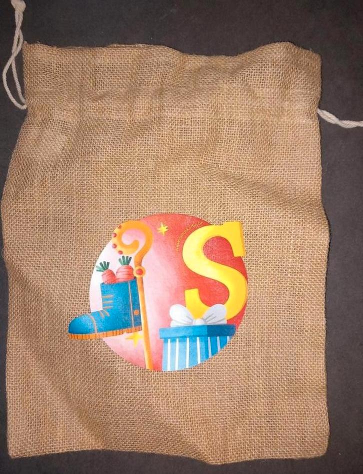 ② Sac - sac en jute - de Piet et Sinterklaas -> 2€ — Saint-Nicolas ...
