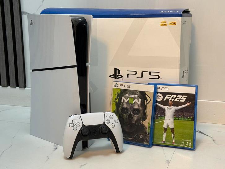 ② PS5 SLIM DISC — Spelcomputers | Sony PlayStation 5 — 2dehands