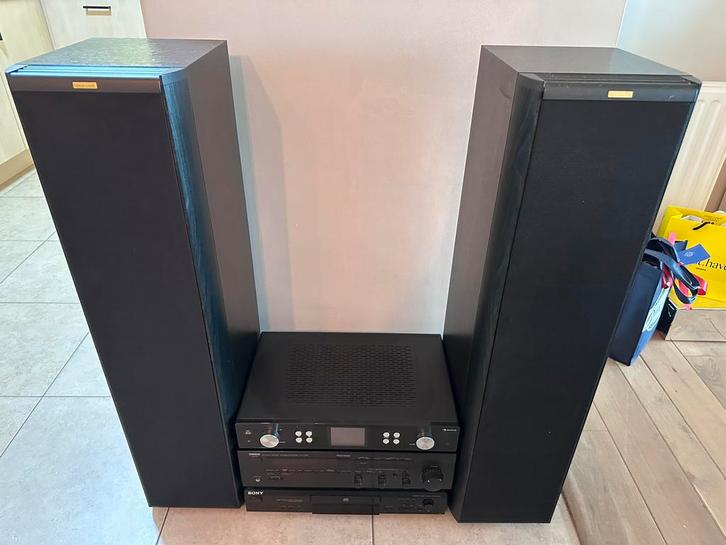 ② Complete set Jamo Classic 8 + Yamaha RX-V480 + Sony + Auna ...