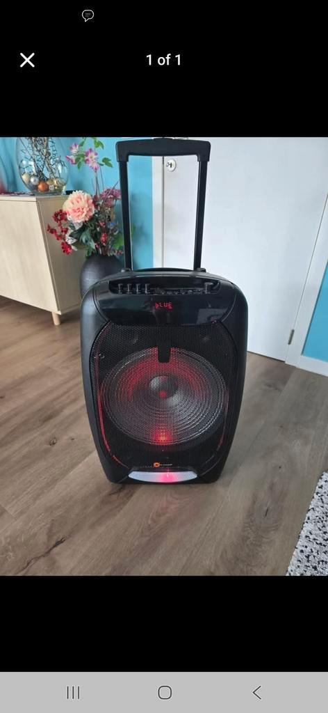 ② N-Gear The Flash 1510 Party Box — Karaoke-apparatuur — 2dehands