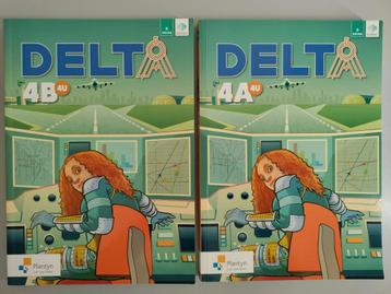 ② Wiskunde boeken Delta 4A en 4B 4uur - Leerboek — Schoolboeken — 2dehands