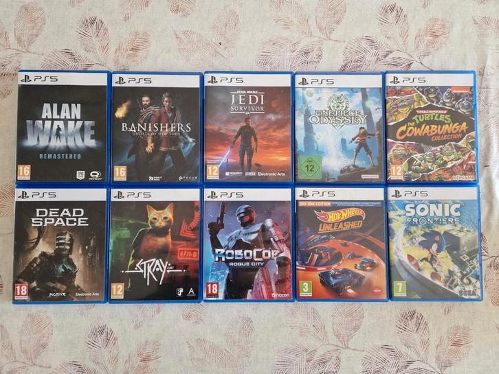 ② Verschillende Ps5 games te koop. — Jeux | Sony PlayStation 5 — 2ememain