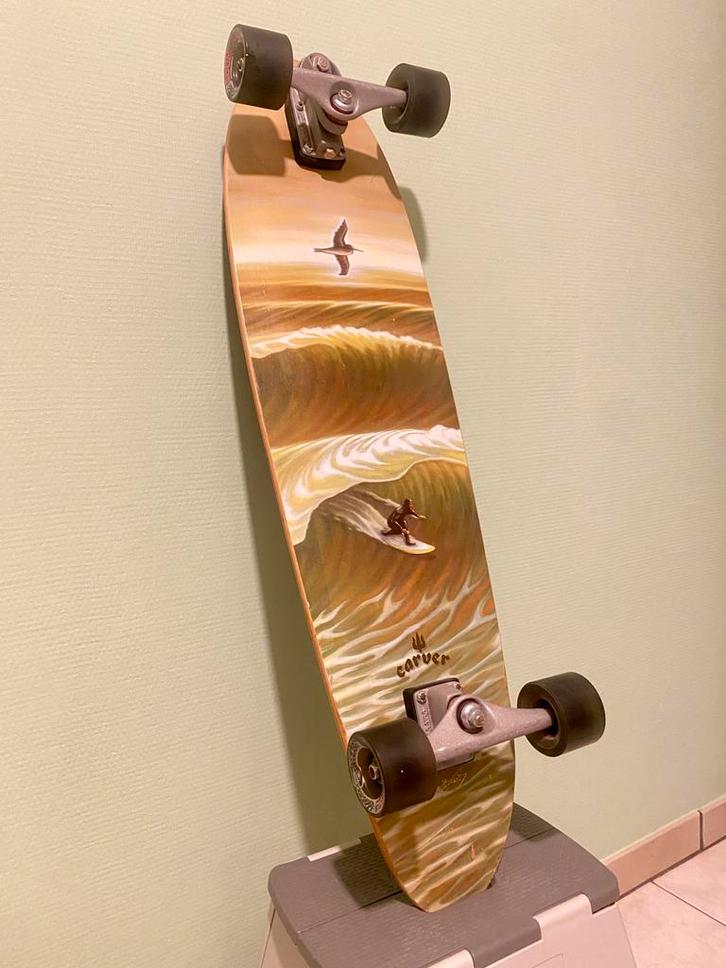 ② Prachtig surfskate / longboard ‘Matt Beard’ van CARVER — Skateboarden ...