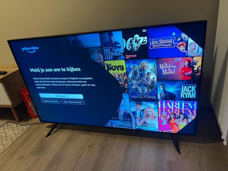 ② Samsung 58 inch QLED Smart TV 4K Ultra HD HDR10+ — Televisies — 2dehands