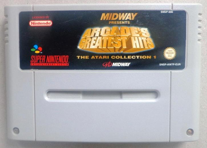 ② Arcade's Greatest HitsThe Atari Collection voor de SNES — Jeux ...