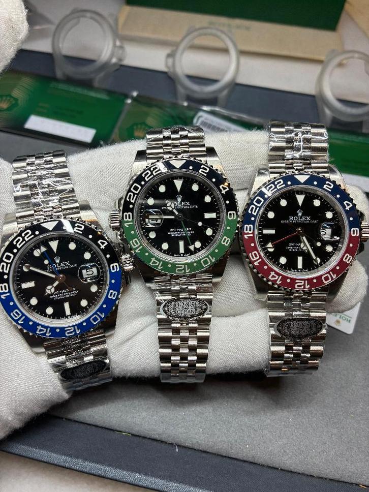② Rolex GMT-master II batgirl pepsi sprite — Horloges | Heren — 2dehands