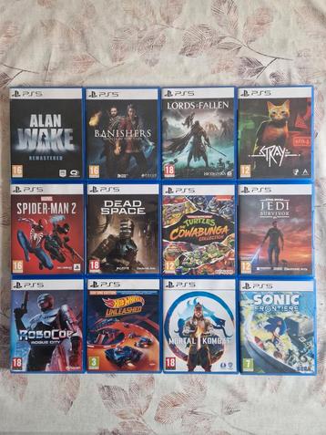 ② Verschillende Ps5 games te koop. — Jeux | Sony PlayStation 5 — 2ememain