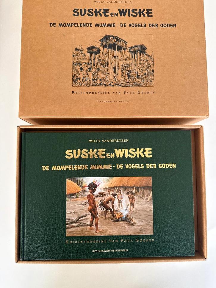 ② Suske en Wiske De mompelende mummie- luxe box — Stripverhalen — 2dehands