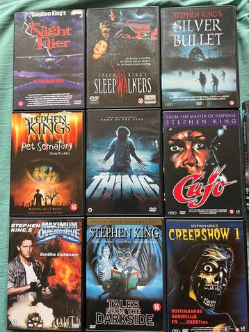 ② 10 DVD FILMS HORROR STEPHEN KING — Dvd's | Horror — 2dehands