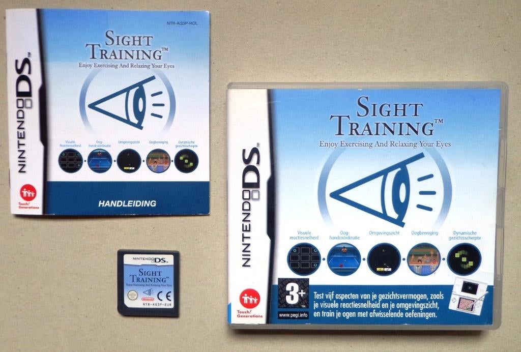 ② Sight Training voor de Nintendo DS Compleet — Jeux | Nintendo DS ...