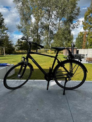 ② Zwarte Giant herenfiets - 1 jaar oud — Fietsen | Heren | Herenfietsen — 2dehands