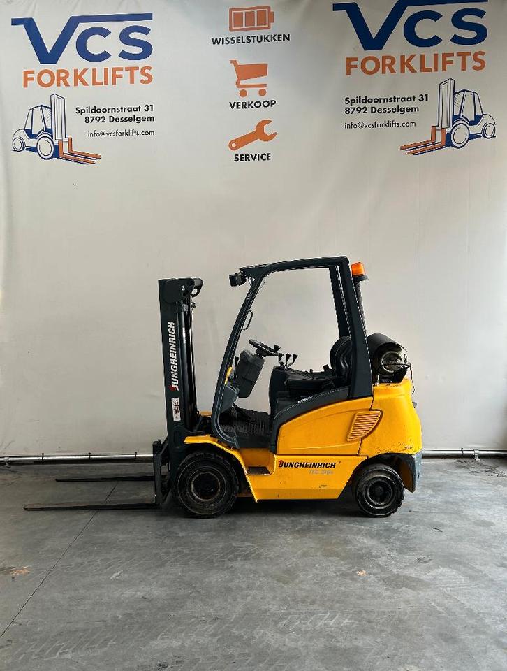 ② LPG heftruck: 1.6t JUNGHEINRICH — Machines & Construction | Chariots ...