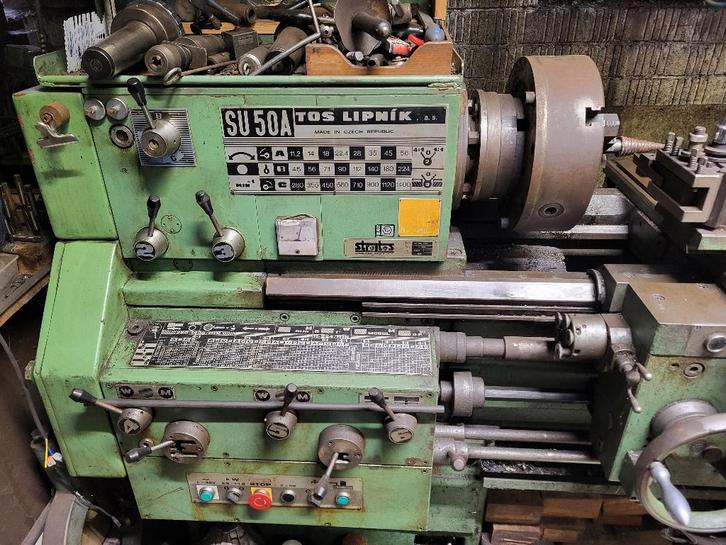 ② draaibank Tos Lipnik SU50A — Draaibanken — 2dehands