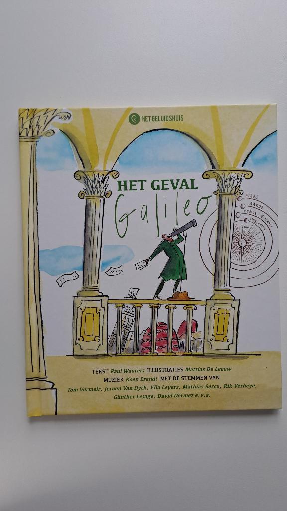 ② Het geval Galileo (boek+code luisterspel) - Het Geluidshuis — Livres ...