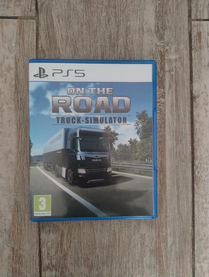 ② On the road truck simulator ps5 — Spelcomputers | Sony PlayStation 5 ...