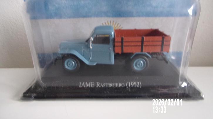 ② IAME "EMPIRE" RASTROJERO 1952.NEW 1/43 SALVAT en BLISTER — Modelauto ...