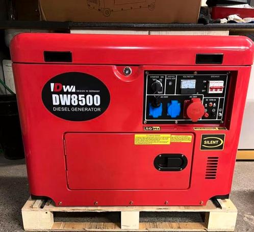 ② Nieuwe professionele diesel generator 6,5kw — Machines en Bouw | Pompen en Compressoren — 2dehands