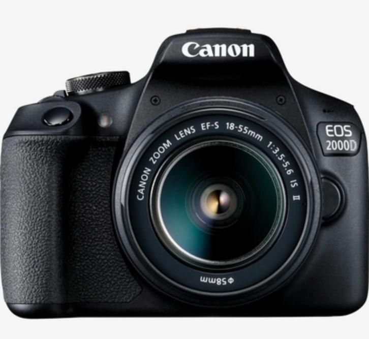 ② Canon EOS 2000D-camera + 18-55mm IS II + 75-300mm f/4-5.6 — Appareils ...