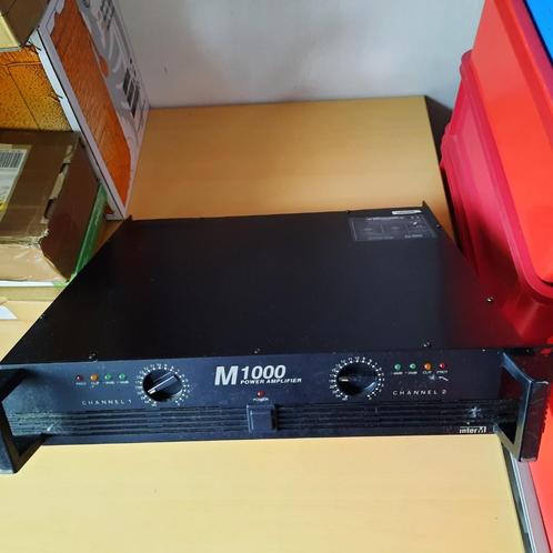 ② Versterker Inter-M M1000 — Versterkers | Bas en Gitaar — 2dehands